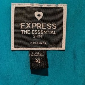 Express | Tops | Express The Essential Button Down Stretch Shirt | Poshmark